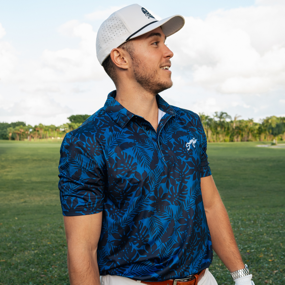 Tropical Golf Polo | Swingwear Golf Apparel & Accessories